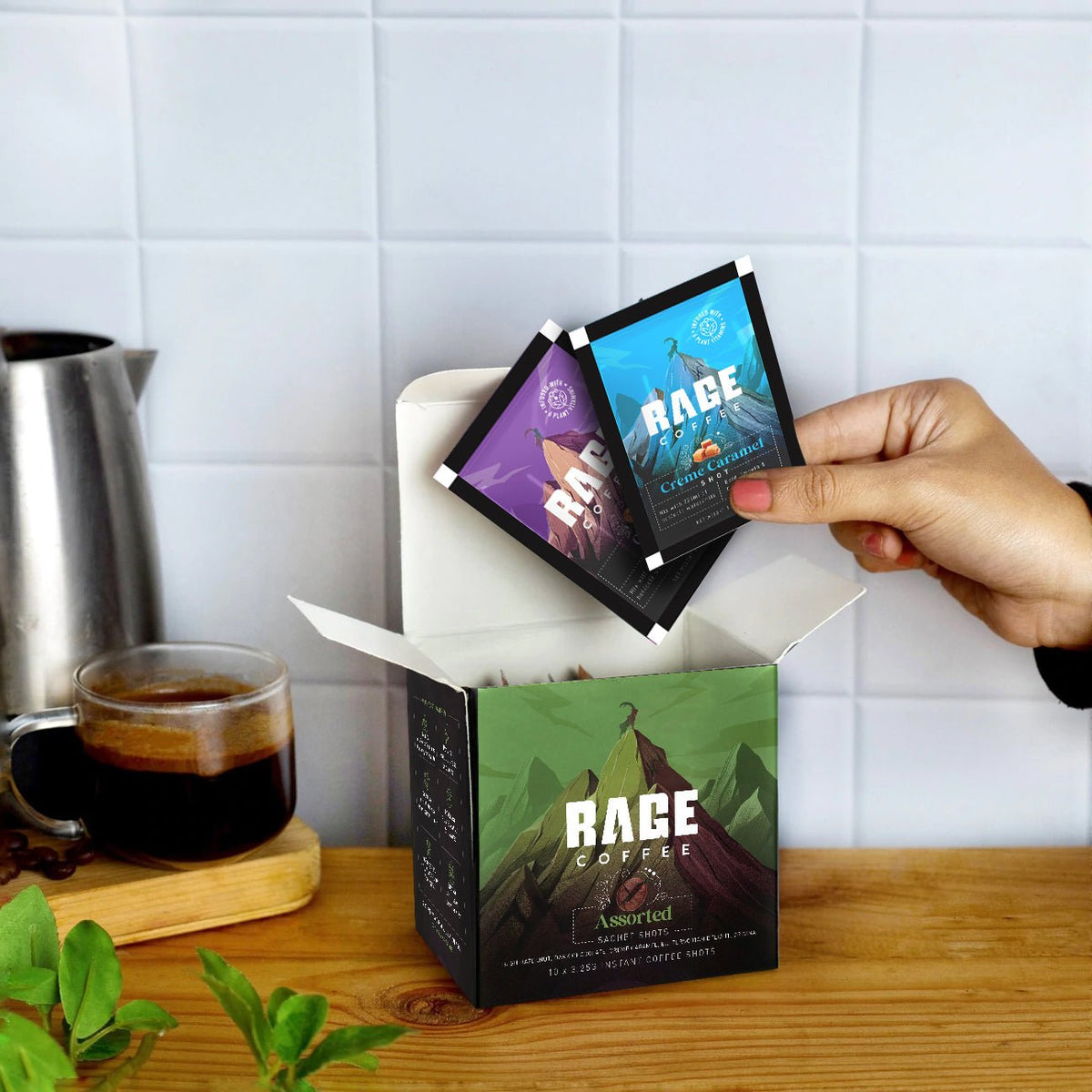 Instant Coffee Sachet Shots– Rage Coffee